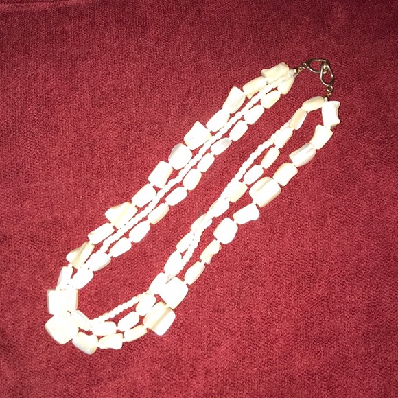 Express | Jewelry | Express Mother Of Pearl Necklace | Poshmark